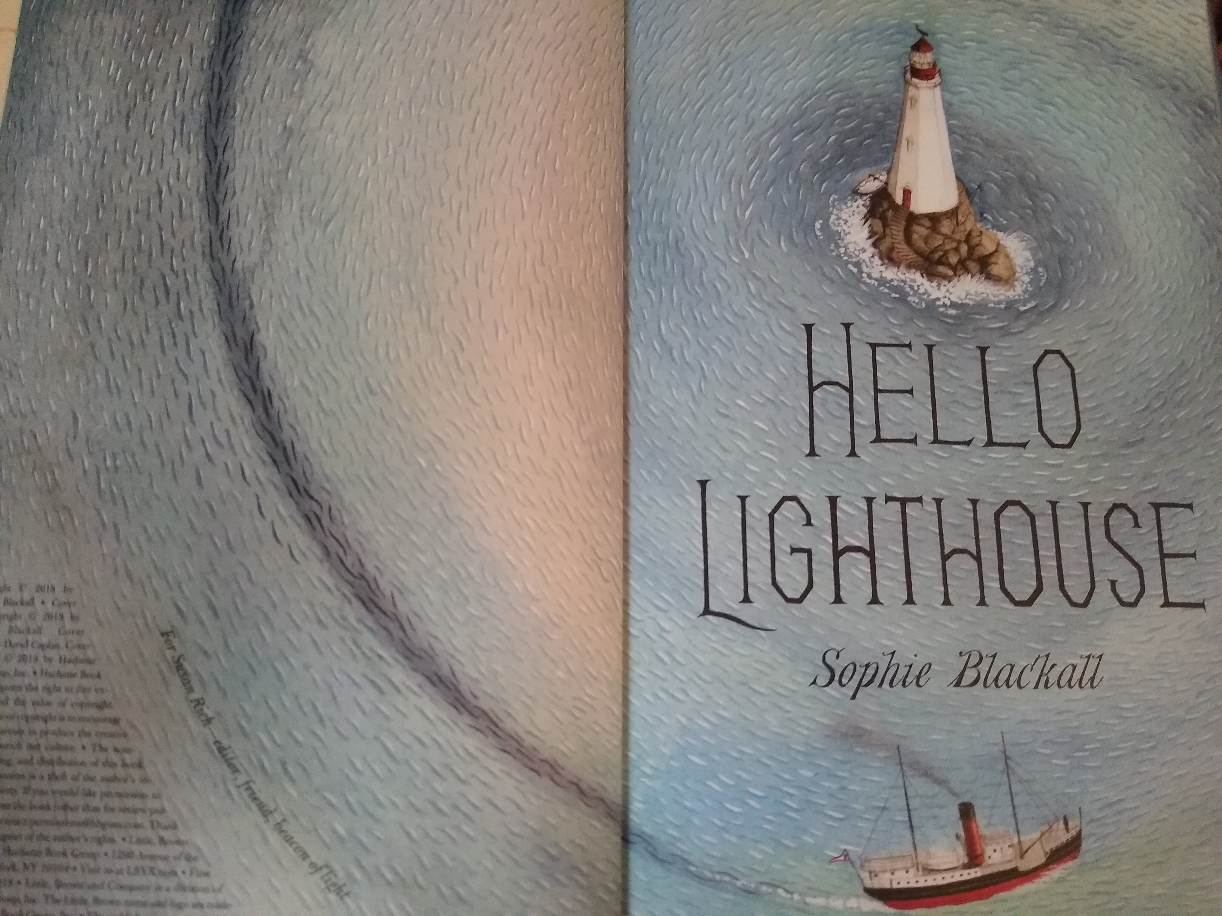 Hello Lighthouse by Sophie Blackall – Book Blog
